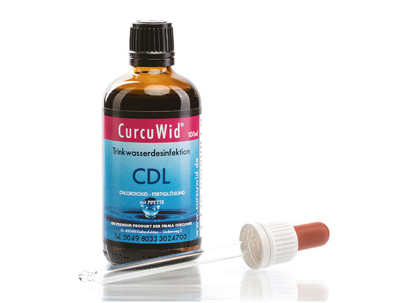 CurcuWid CDL/CDs Chlordioxid Fertiglösung 0,3% mit extra Glas-Pipette ...